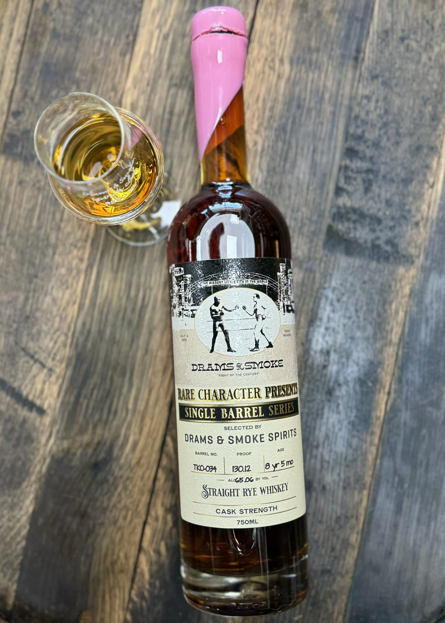 Rare Character Drams TKO – IN PERSON PICKUP ONLY – Drams and Smoke